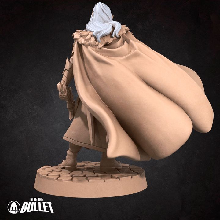 3D Printable Drow Ranger (+ Black Panther) by Bite the Bullet